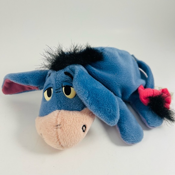 Mattel | Toys | Eeyore Vintage Disney Detachable Tail Plush Stuffed ...